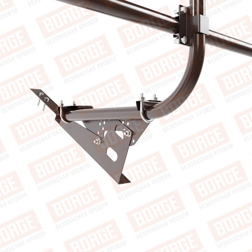 Ограждение кровельное BORGE H-60см, 3м, для композитной черепицы ...